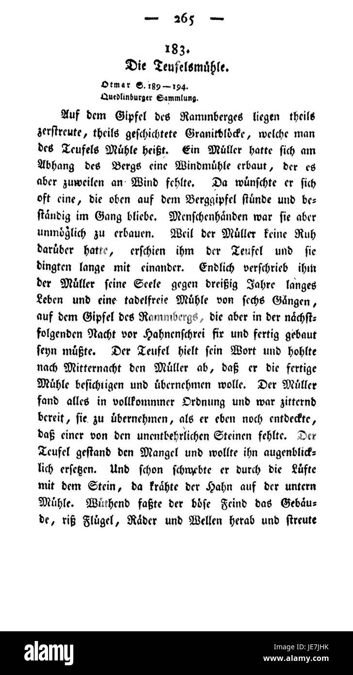 'Deutsche Sagen' (German Legends) by the Brothers Grimm, Volume 1 ...