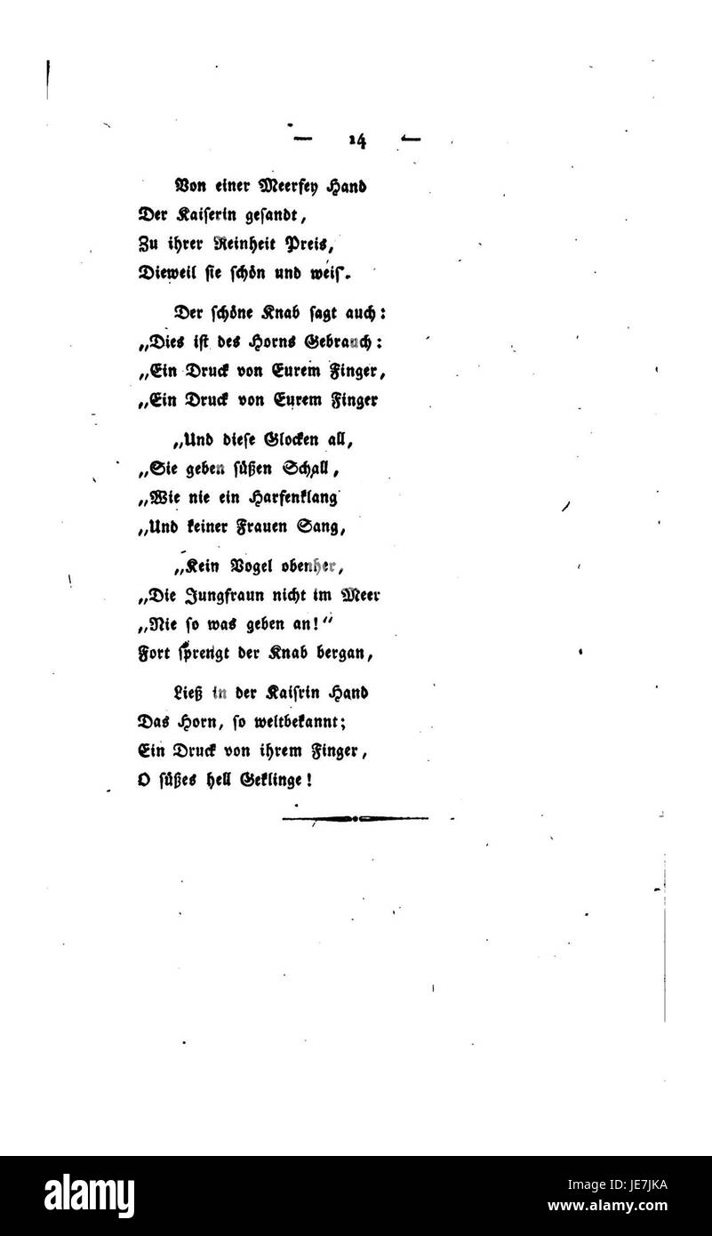 Traditional german poems hi-res stock photography and images - Alamy