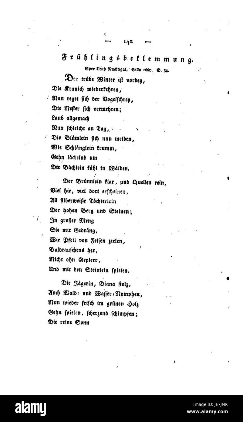 Traditional german poems hi-res stock photography and images - Alamy