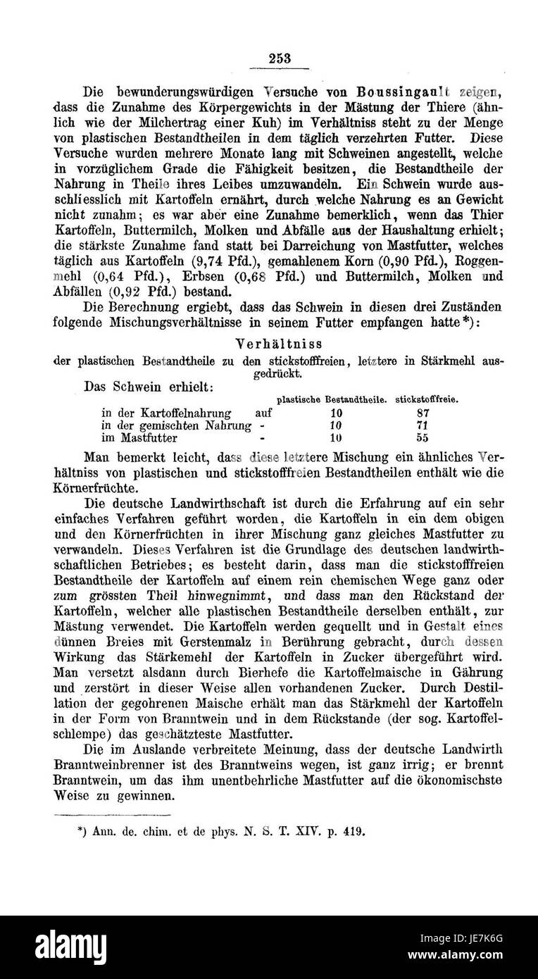 A collection of scientific letters written by Justus von Liebig, a ...
