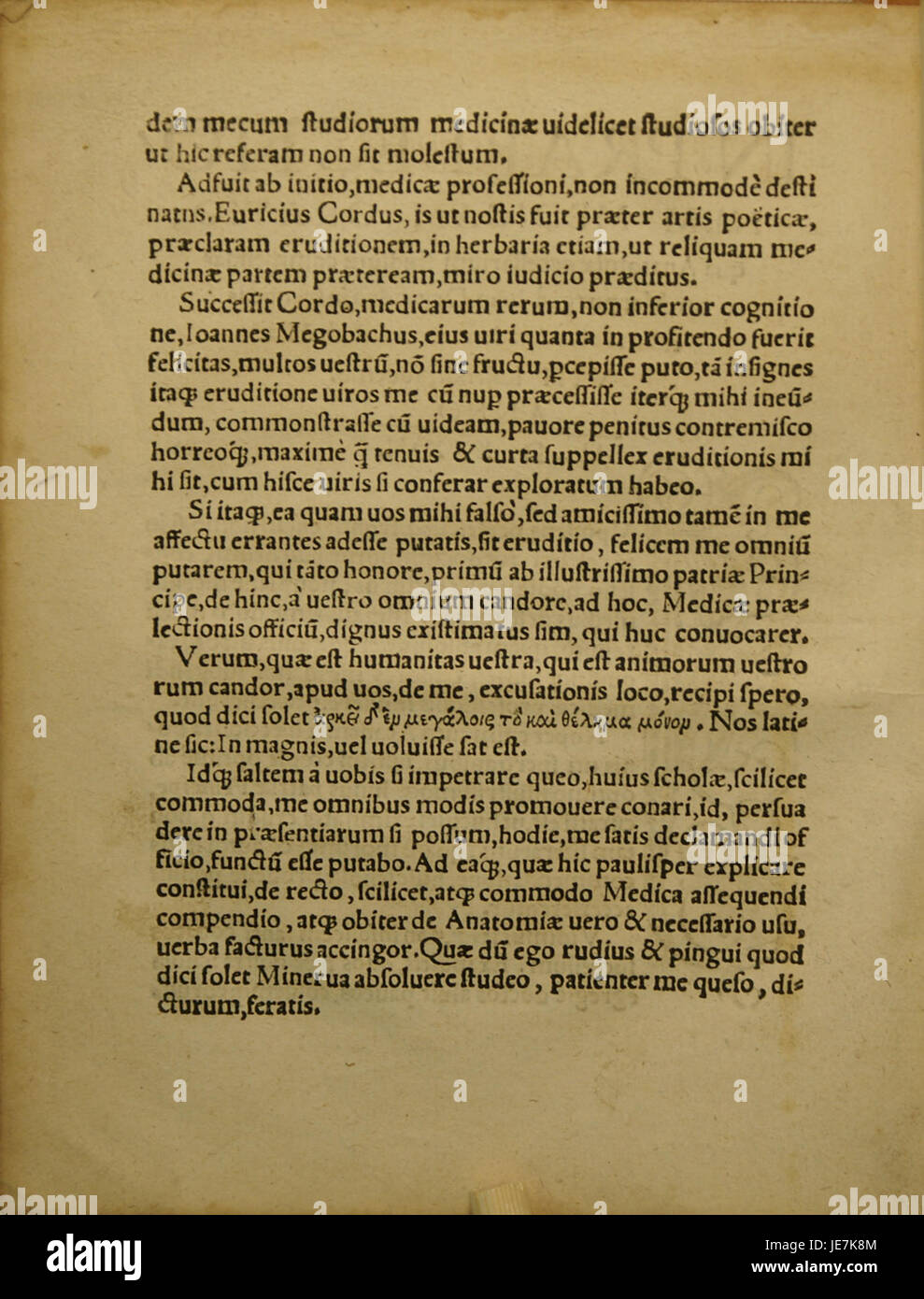 An illustration from 'Anatomiae Pars Prior' by Dryander, a detailed ...