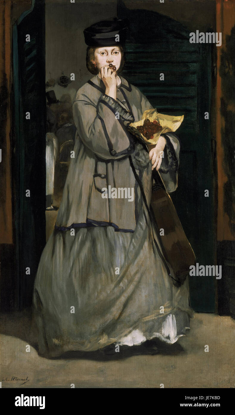 Edouard Manet's 'Street Singer' is an iconic 19th-century painting that ...