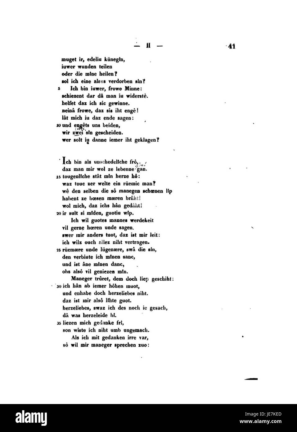 'Die Gedichte Walthers von der Vogelweide' (The Poems of Walther von ...