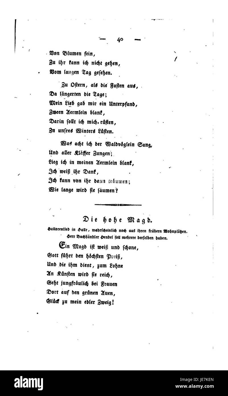 German love poems Cut Out Stock Images & Pictures - Alamy