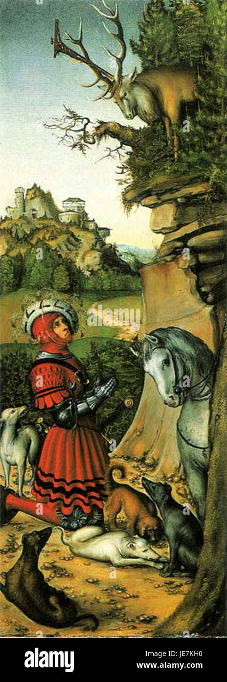 'Hl-Eustachius-1515' refers to a historical depiction or artwork of ...