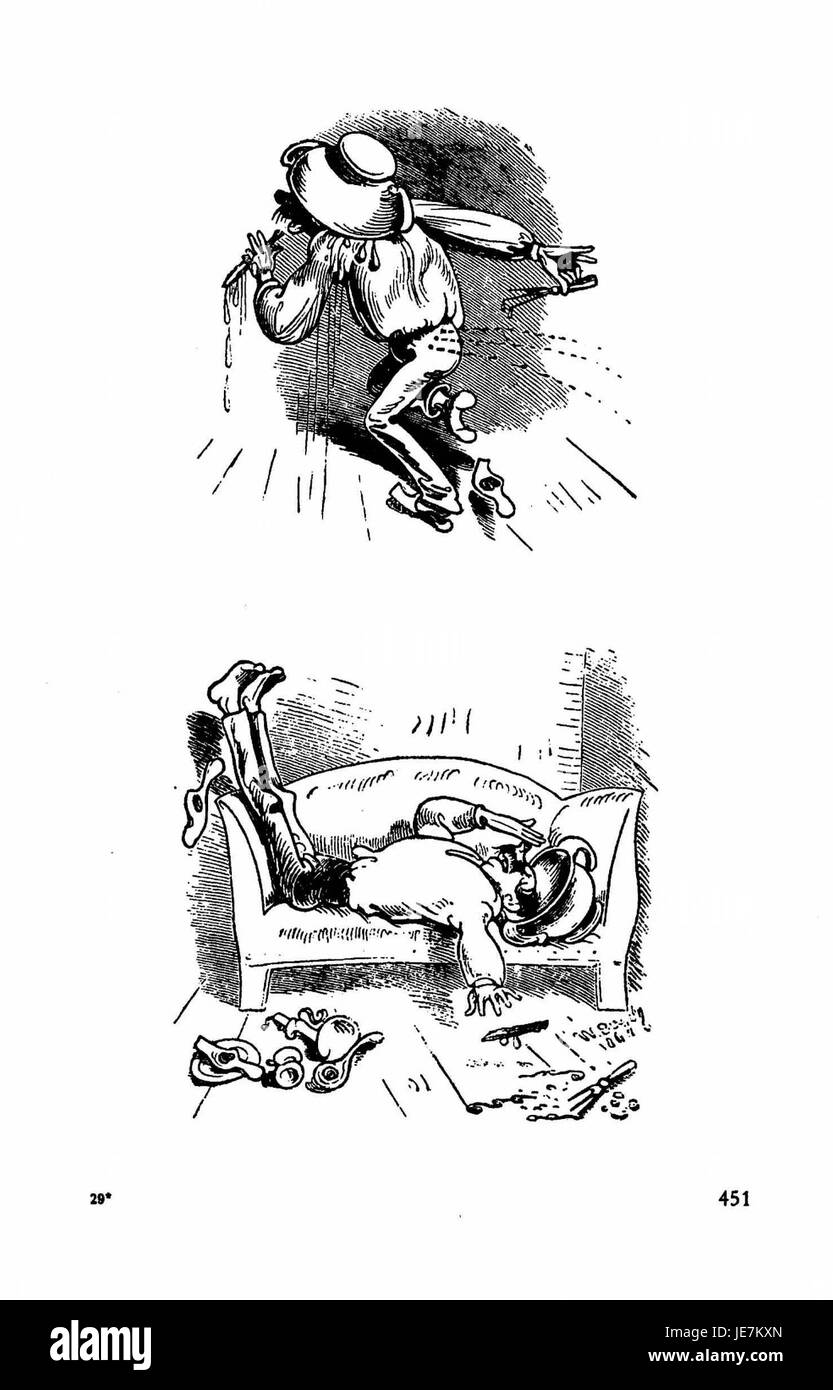 A page from the first volume of 'Busch Werke', a comprehensive work ...