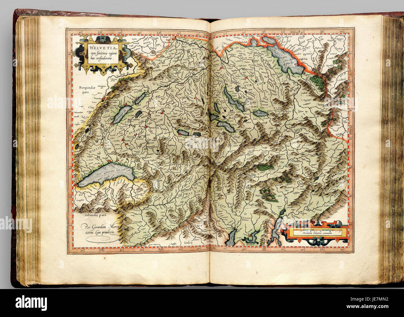 Atlas maps europe hi-res stock photography and images - Alamy