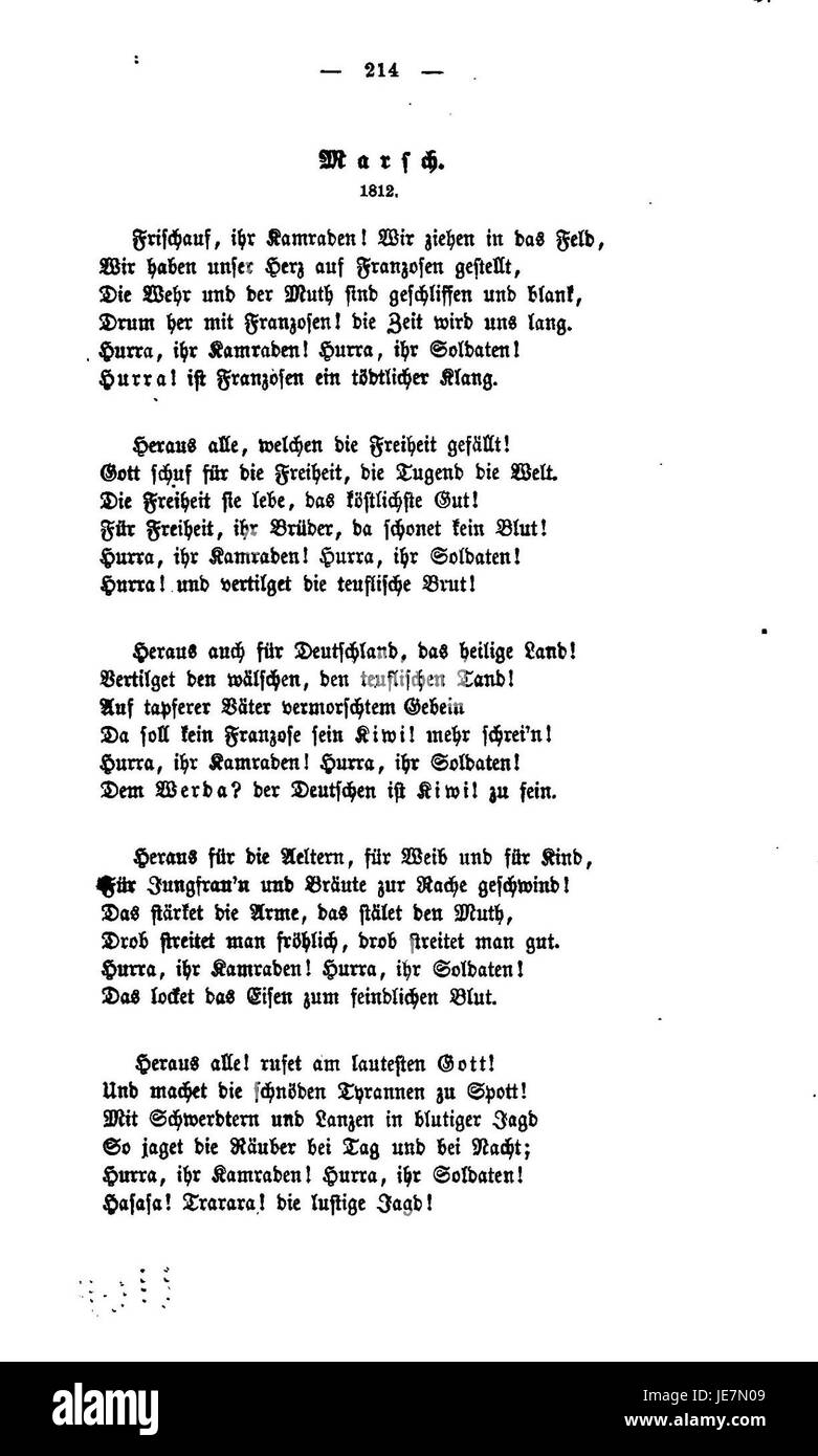 German nationalism in poetry hi-res stock photography and images - Alamy