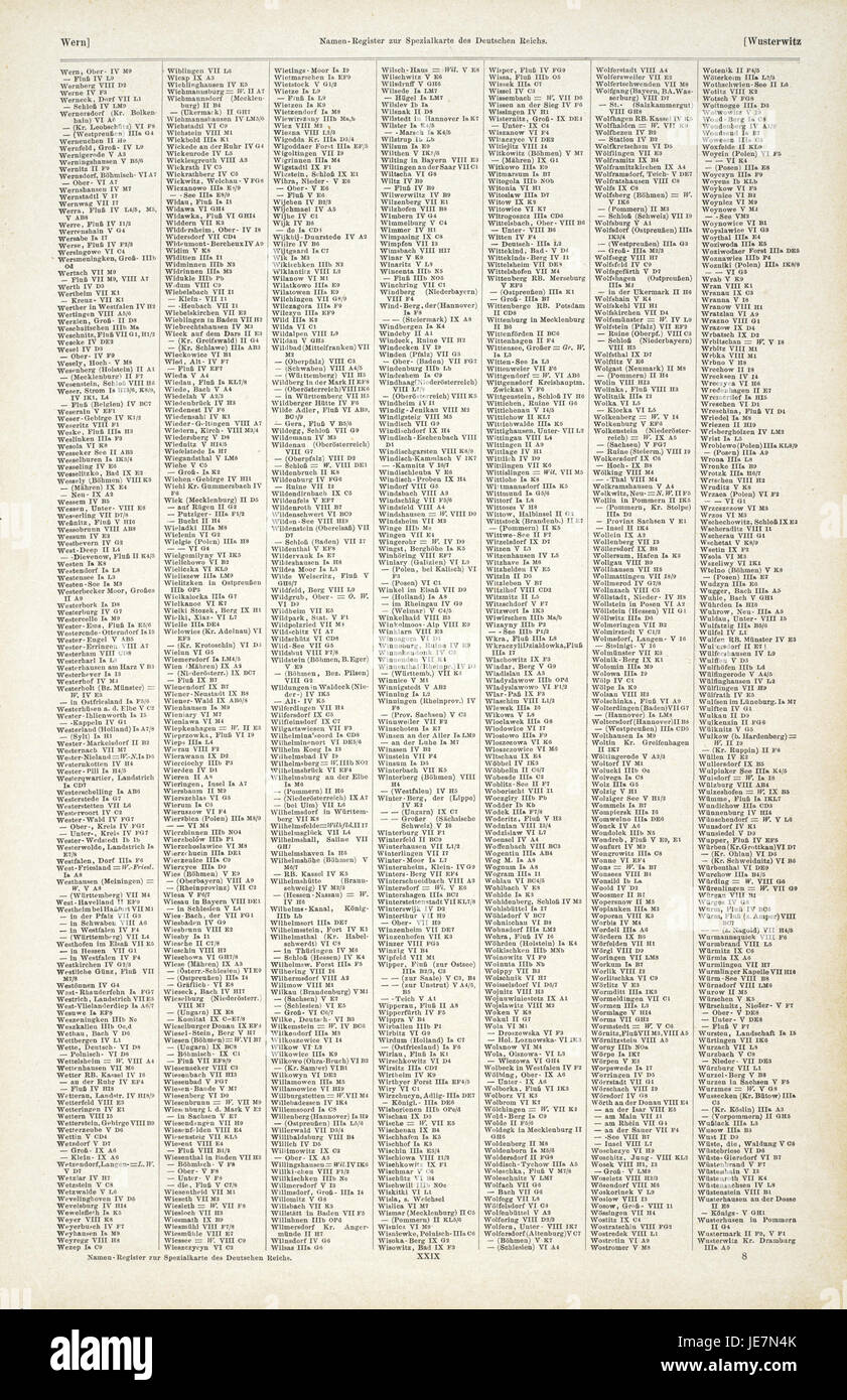 Map germany 1880s hi-res stock photography and images - Alamy