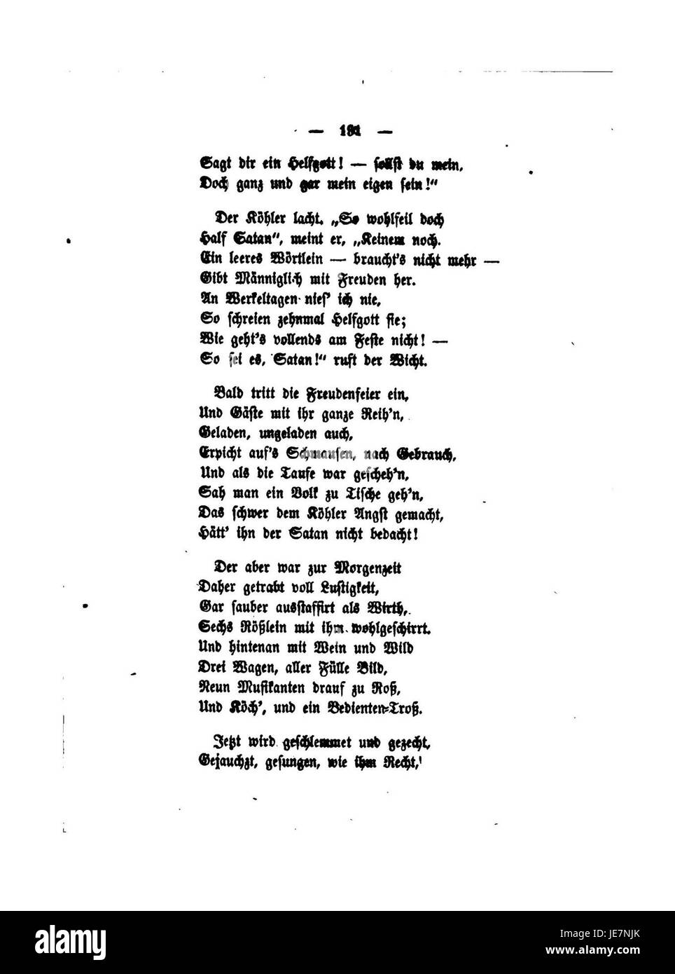 This image shows a page from 'Blumenlese aus den neuen Schweizerischen ...