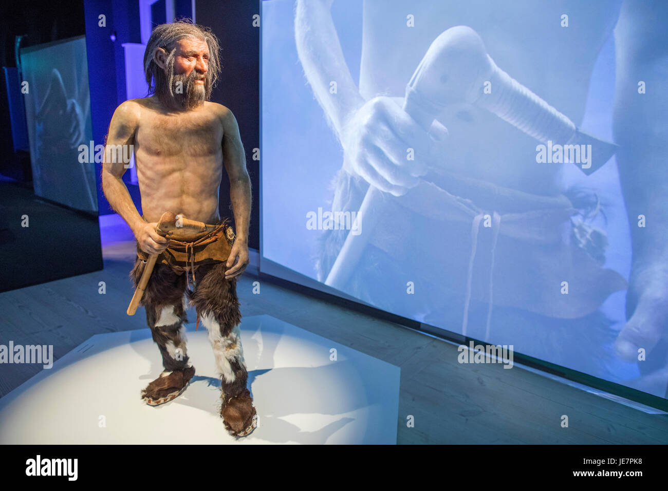 Replica of otzi hi-res stock photography and images - Alamy