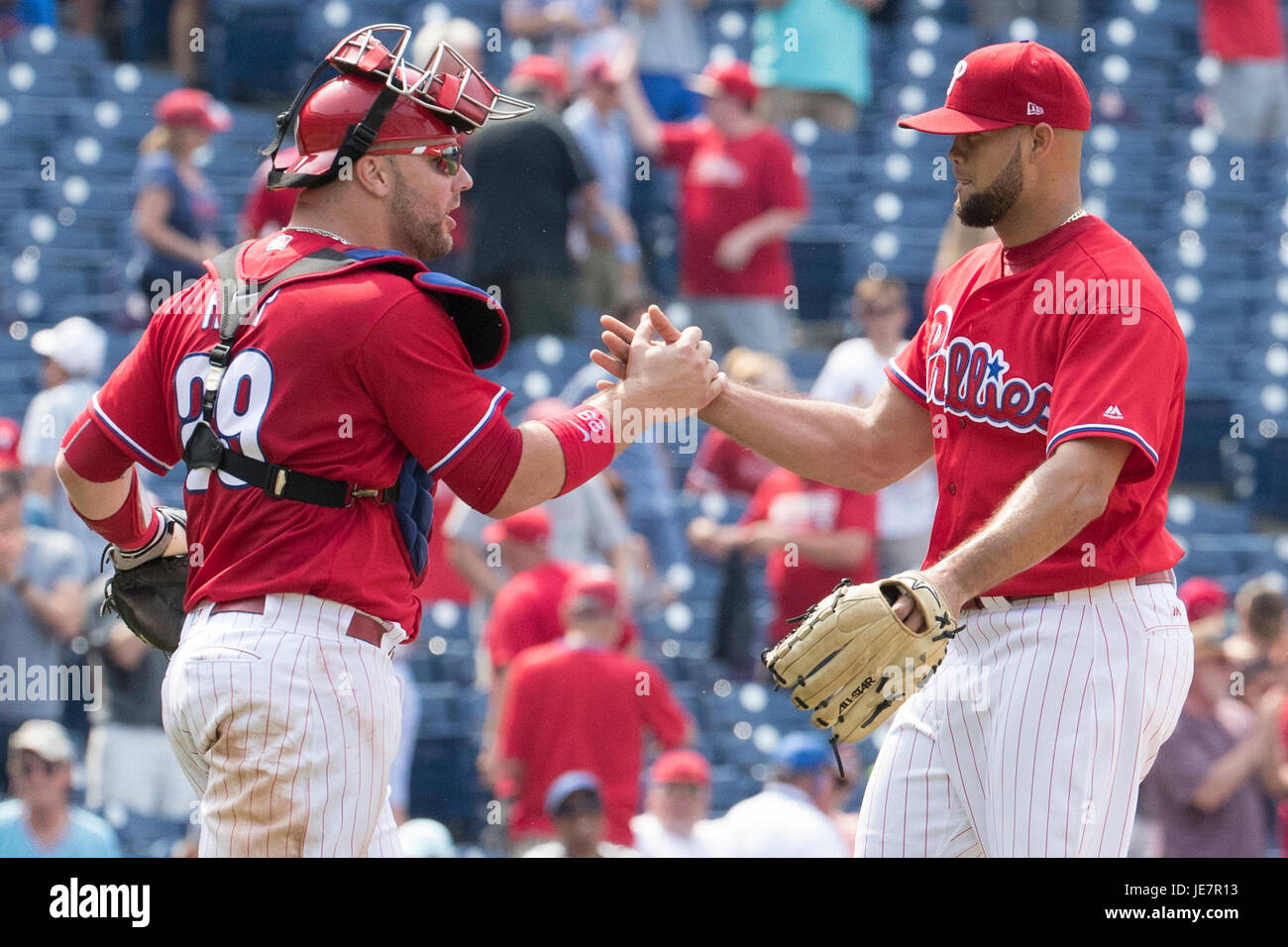 June 22, 2017: Philadelphia Phillies relief pitcher Luis Garcia (57 ...