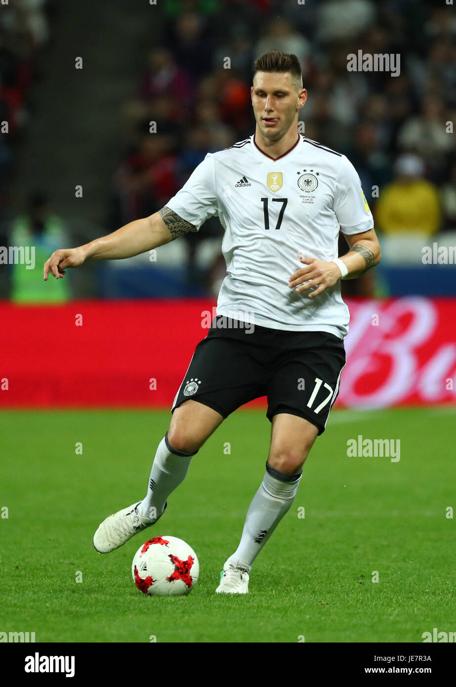 Fußball: Confederations Cup, Vorrunde, Gruppe B, 2. Spieltag, Deutschland gegen Chile am 22.06. ...