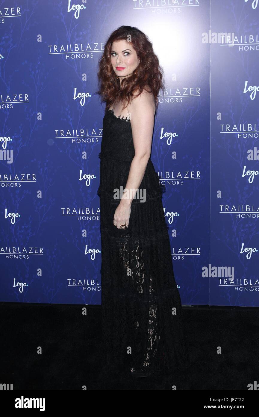 New York, NY, USA. 22nd June, 2017. Debra Messing at 2017 LOGO'S ...