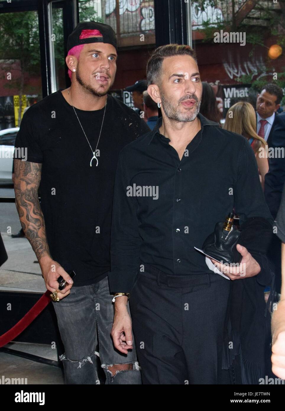 New York, NY, USA. 22nd June, 2017. Char Defrancesco, Marc Jacobs at ...
