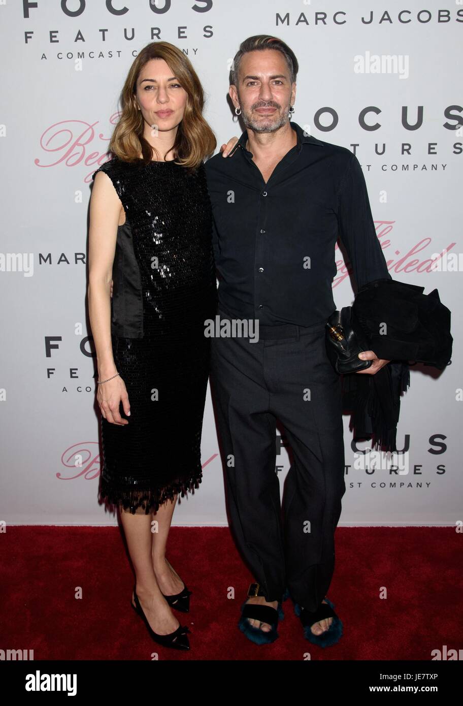 New York, NY, USA. 22nd June, 2017. Sofia Coppola, Marc Jacobs at arrivals for THE BEGUILED ...