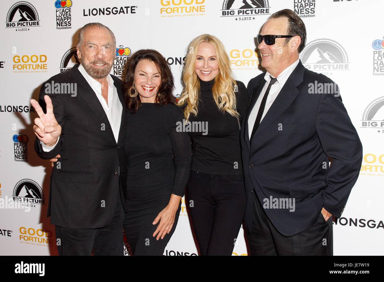 New York, NY, USA. 22nd June, 2017. John Paul DeJoria, Fran Drescher ...