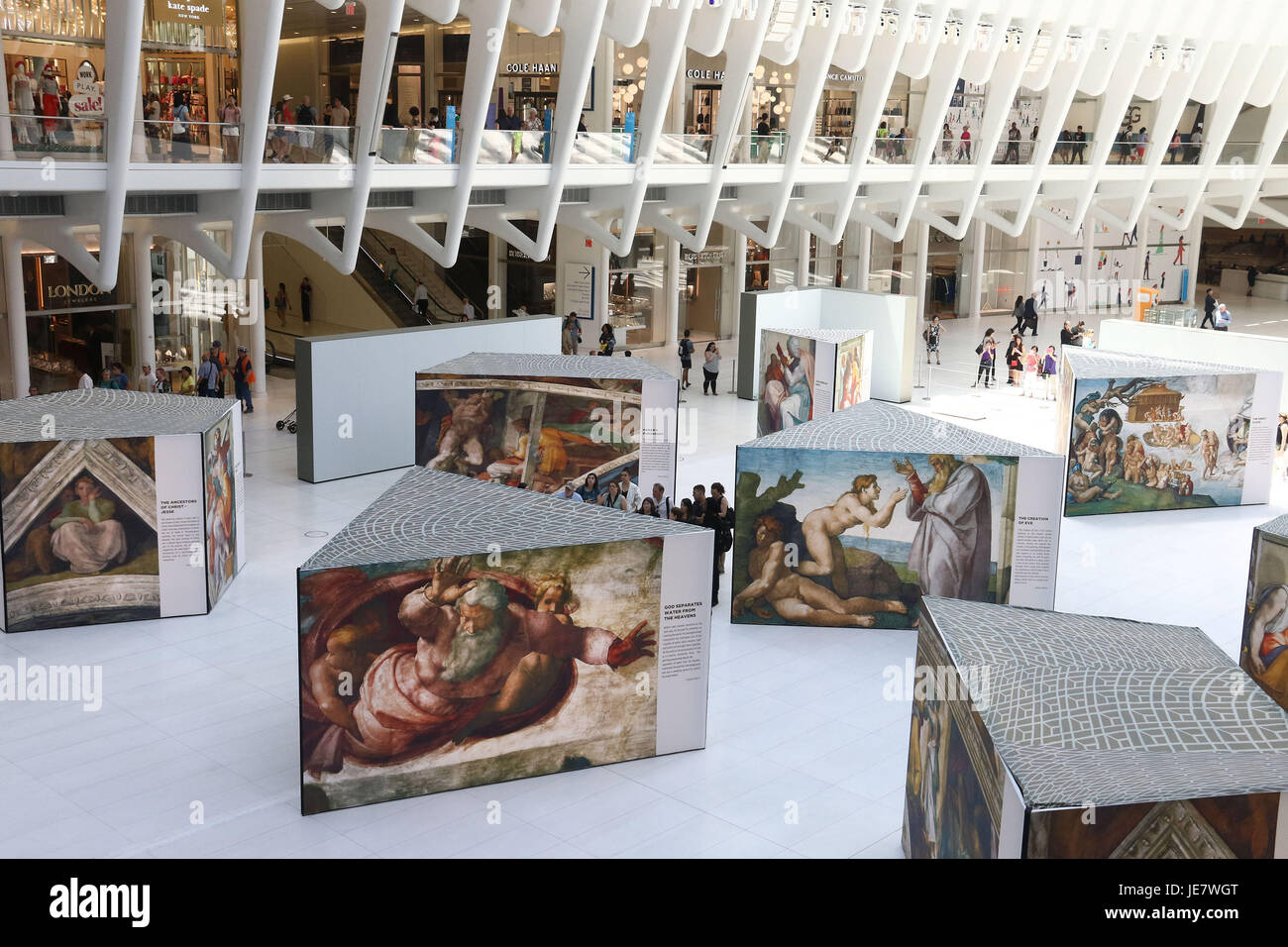 New York, New York, USA. 22nd June, 2017. A view of the panels from the ...