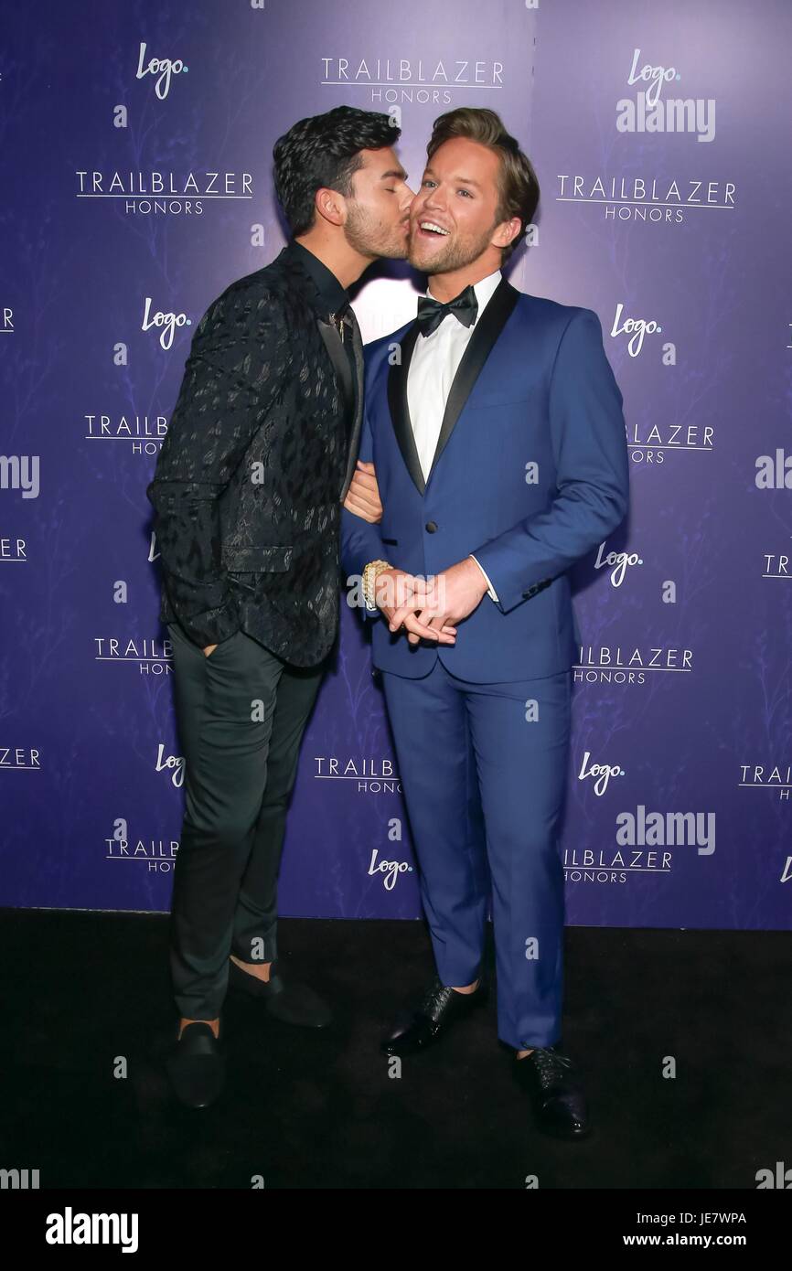 New York, NY, USA. 22nd June, 2017. Gavin Laiche, Robby LaRiviere at ...