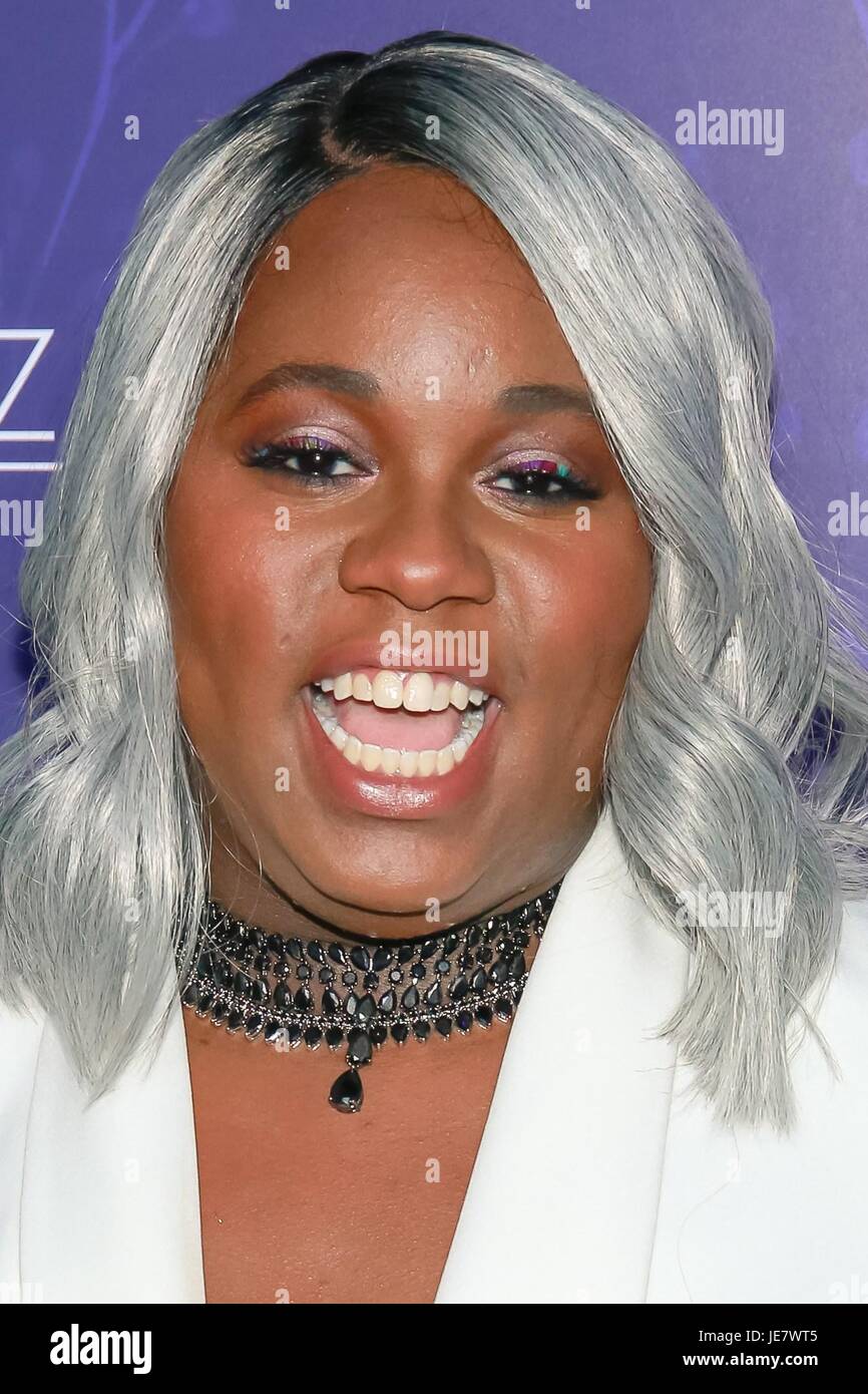 New York, NY, USA. 22nd June, 2017. Alex Newell at arrivals for LOGO'S ...