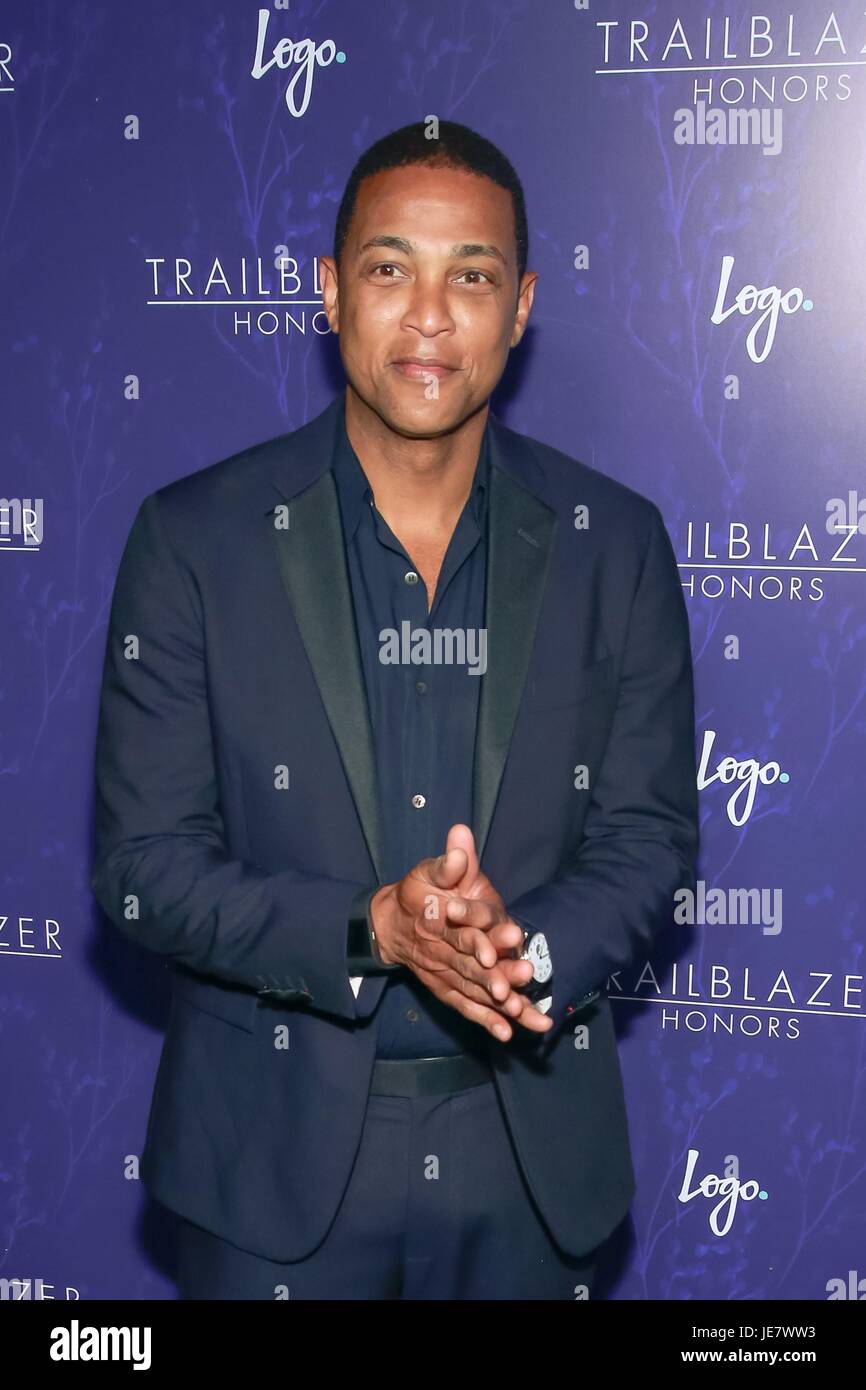 New York, NY, USA. 22nd June, 2017. Don Lemon at arrivals for LOGO'S ...