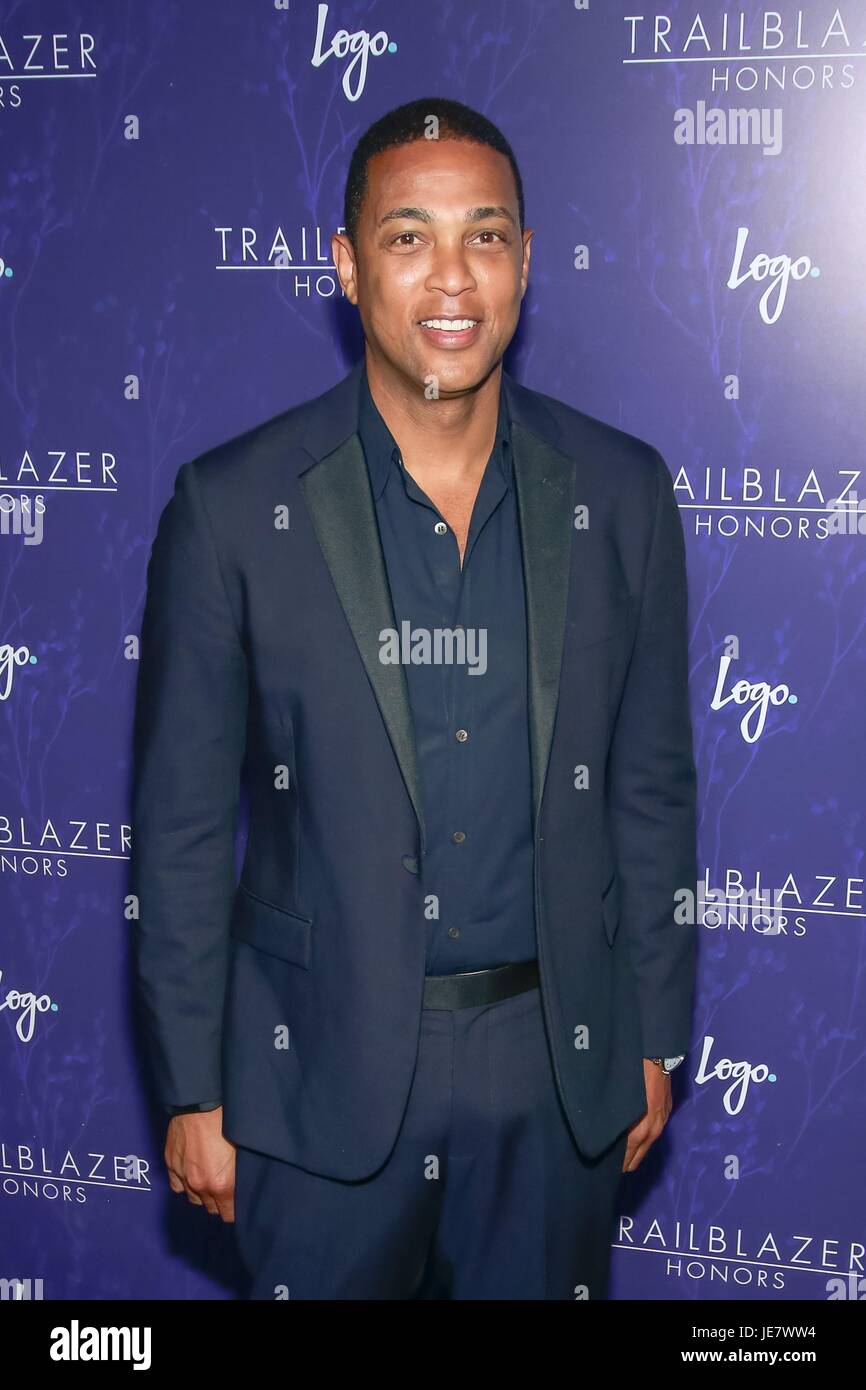 New York, NY, USA. 22nd June, 2017. Don Lemon at arrivals for LOGO'S ...