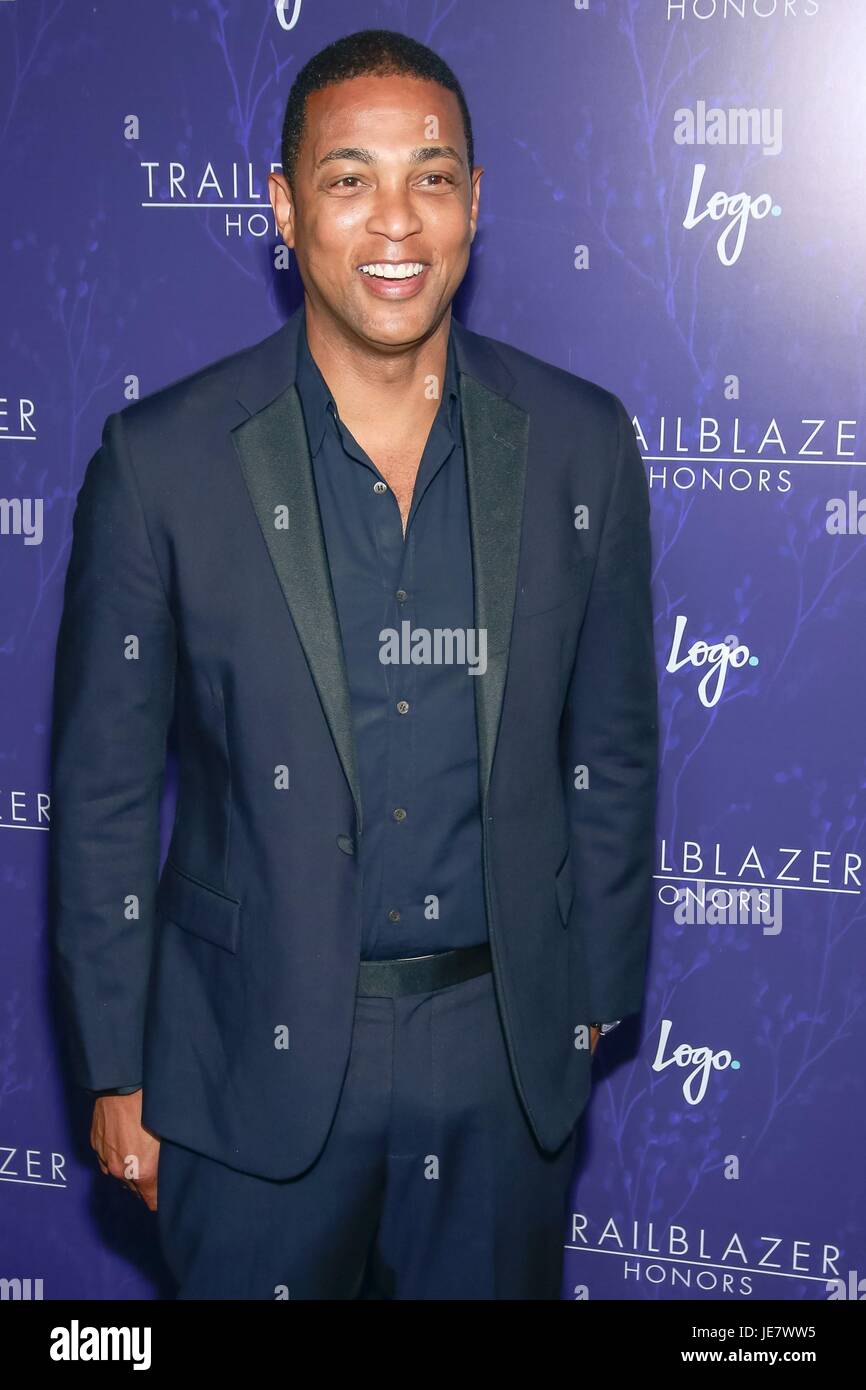 New York, NY, USA. 22nd June, 2017. Don Lemon at arrivals for LOGO'S ...