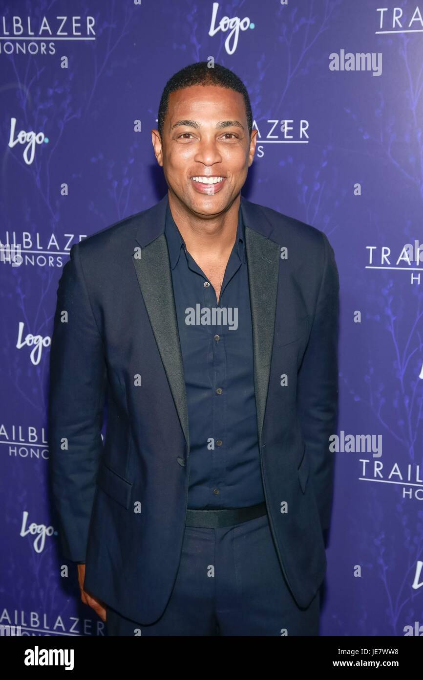 New York, NY, USA. 22nd June, 2017. Don Lemon at arrivals for LOGO'S ...