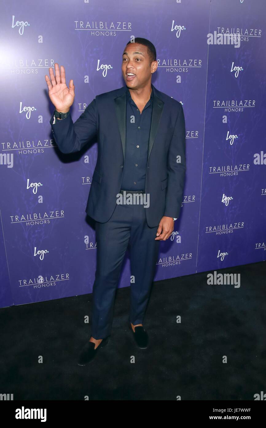 New York, NY, USA. 22nd June, 2017. Don Lemon at arrivals for LOGO'S ...
