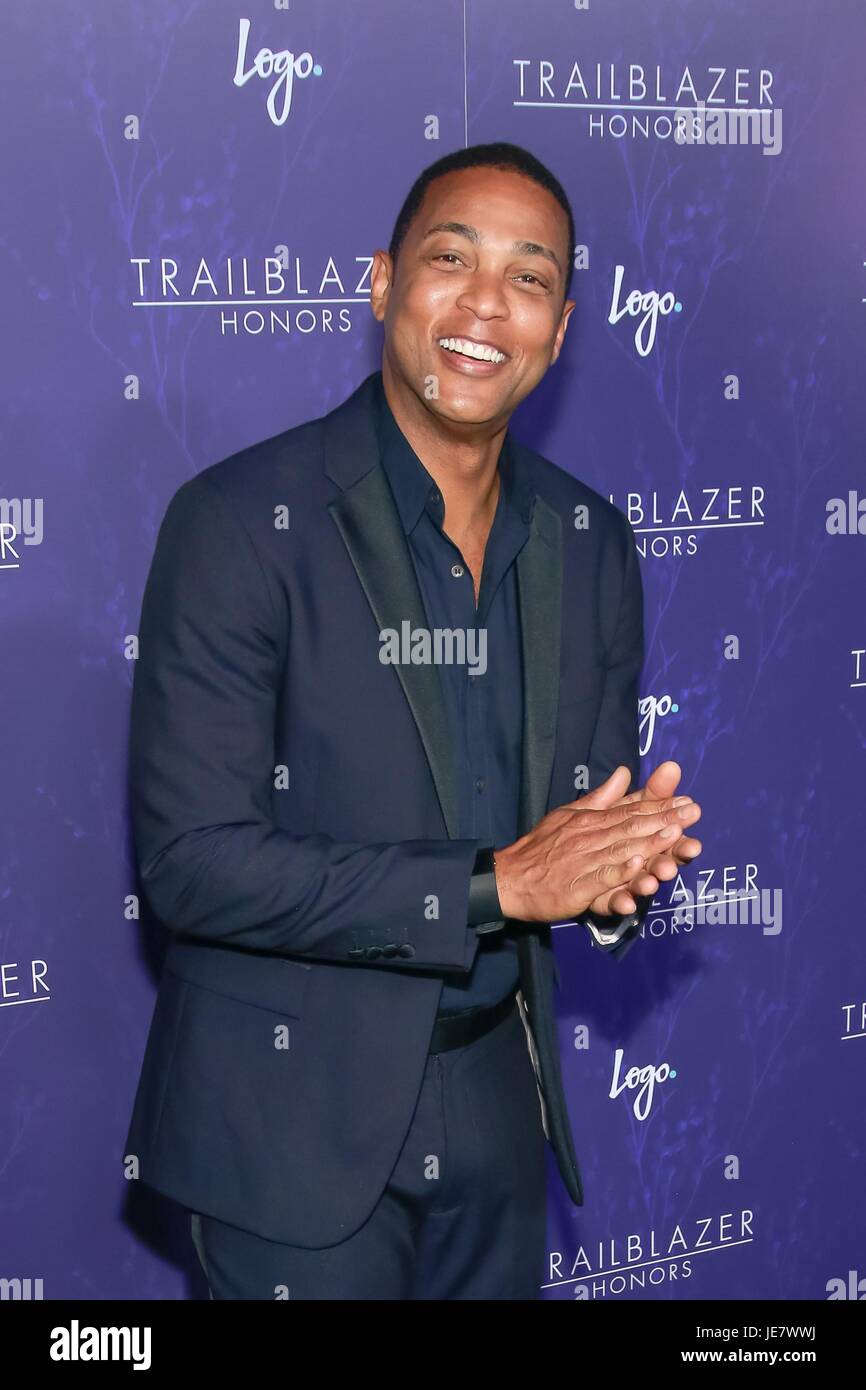 New York, NY, USA. 22nd June, 2017. Don Lemon at arrivals for LOGO'S ...