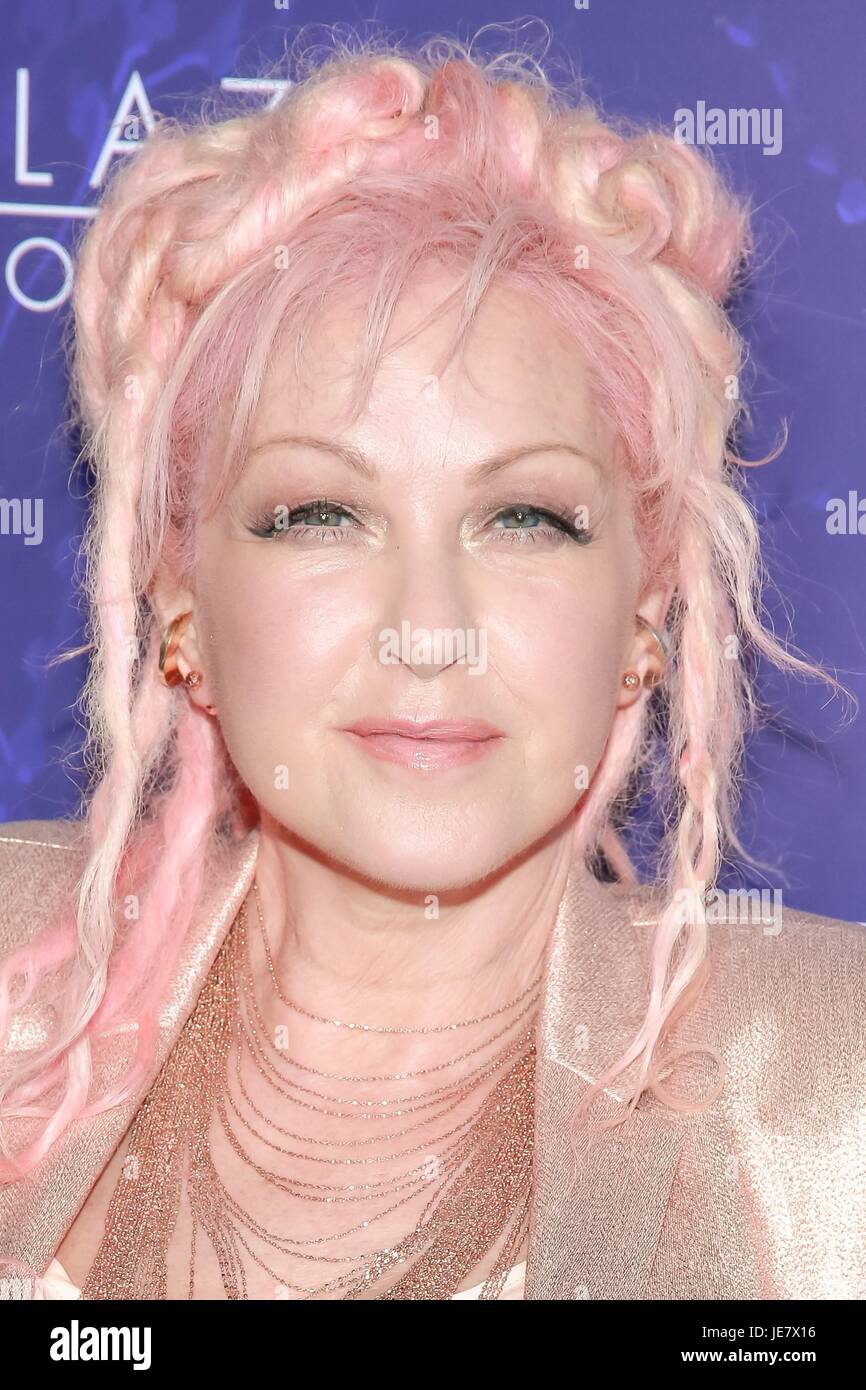 New York, NY, USA. 22nd June, 2017. Cyndi Lauper at arrivals for LOGO'S ...