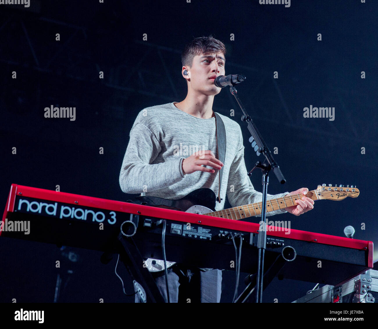 Manchester, Tennessee, USA. 8th June, 2017. EDEN (JONATHON NG) during ...