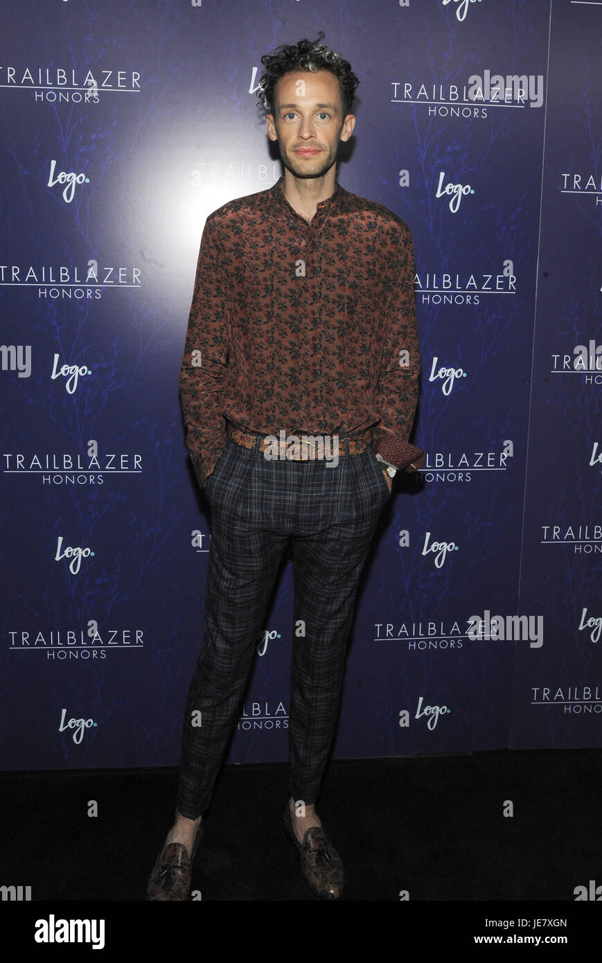 New York, NY, USA. 22nd June, 2017. Wrabel attend Logo's 2017 ...