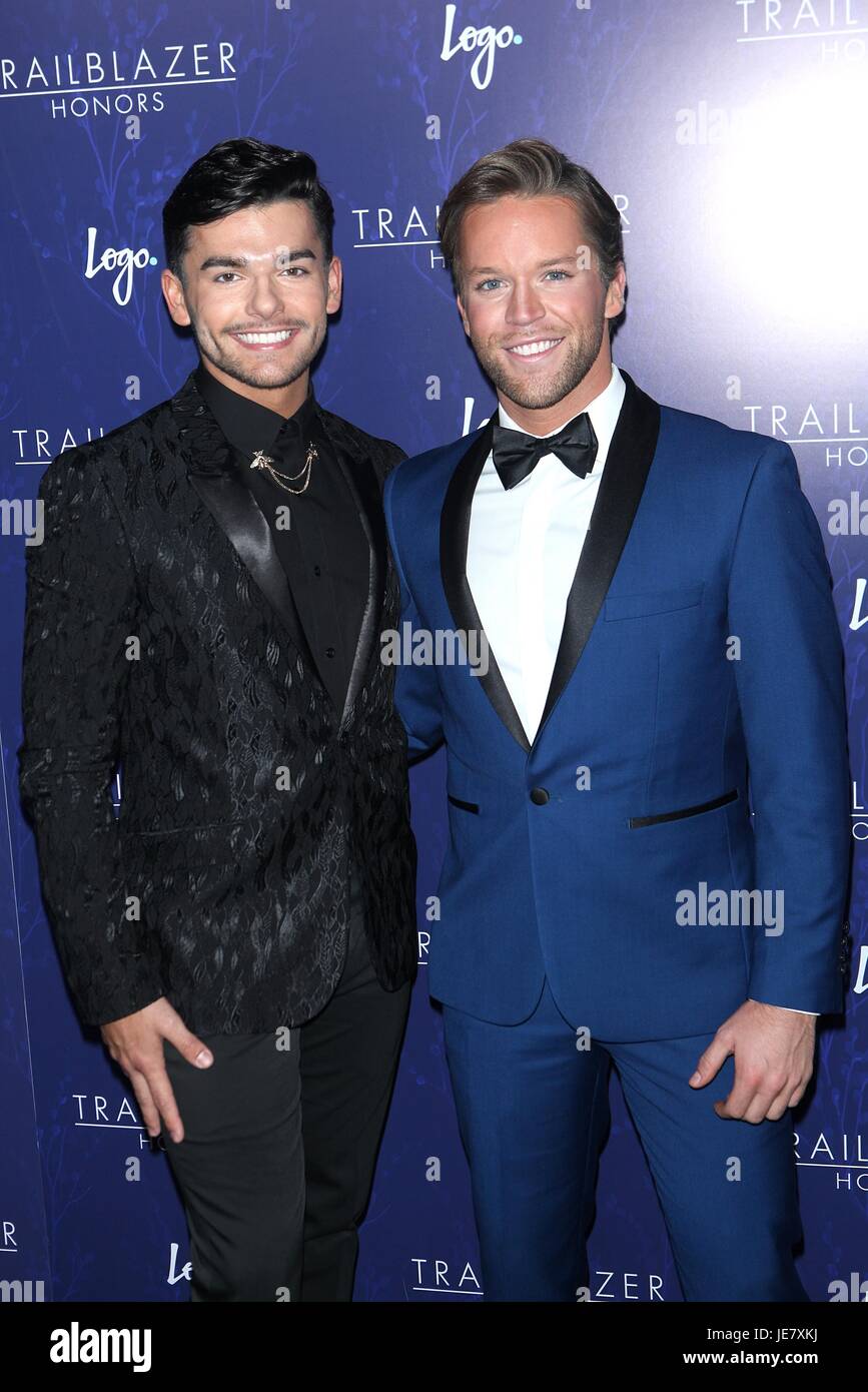 New York, NY, USA. 22nd June, 2017. Robby LaRiviere and Gavin Laiche at ...