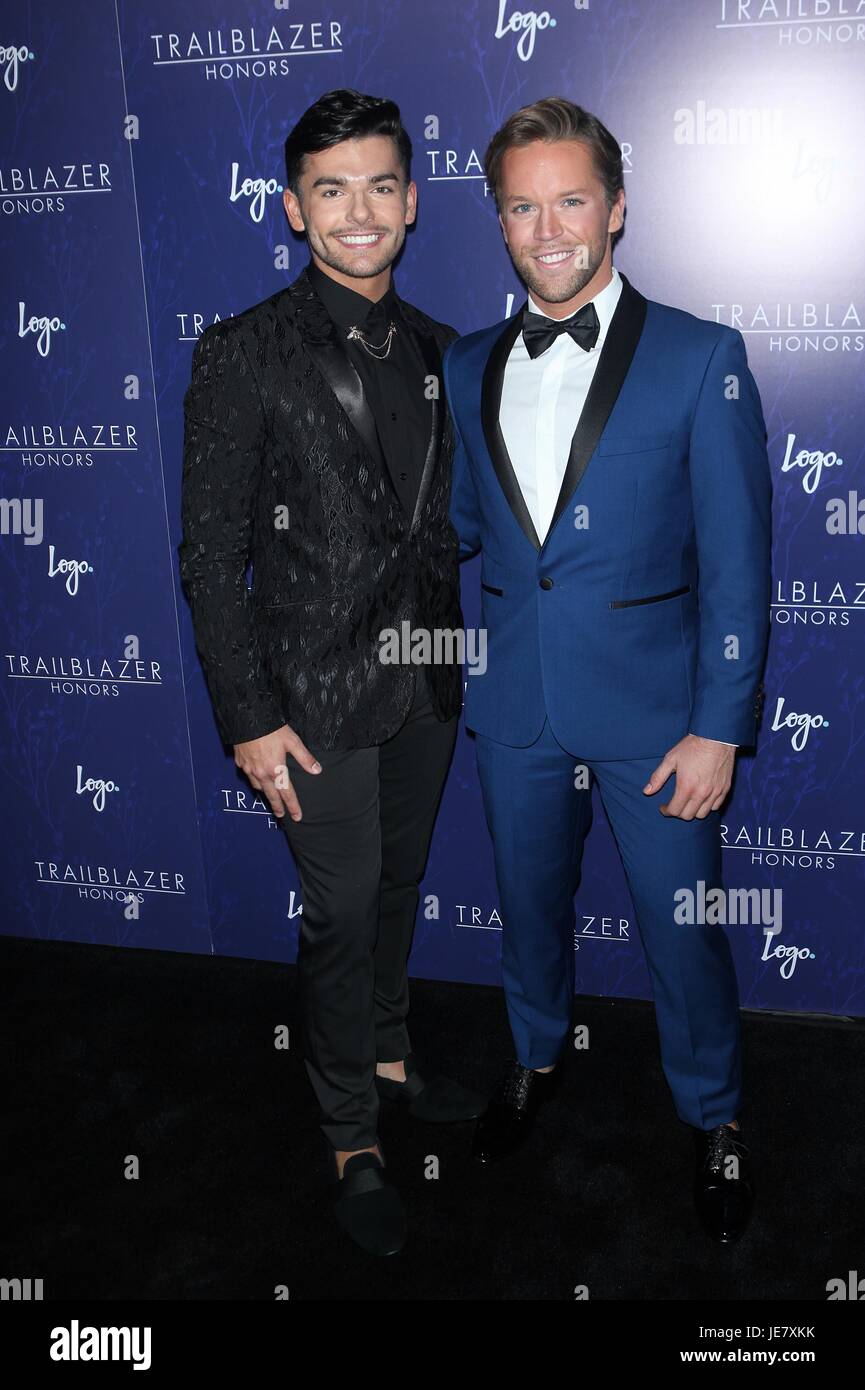 New York, NY, USA. 22nd June, 2017. Robby LaRiviere and Gavin Laiche at ...