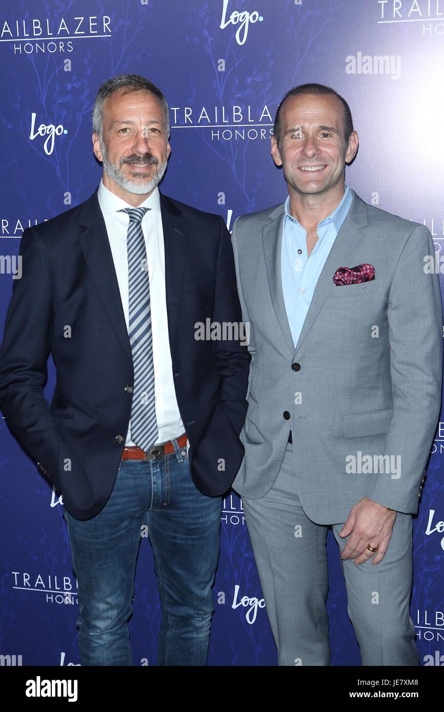 New York, NY, USA. 22nd June, 2017. Max Mutchnick and David Kohan at ...