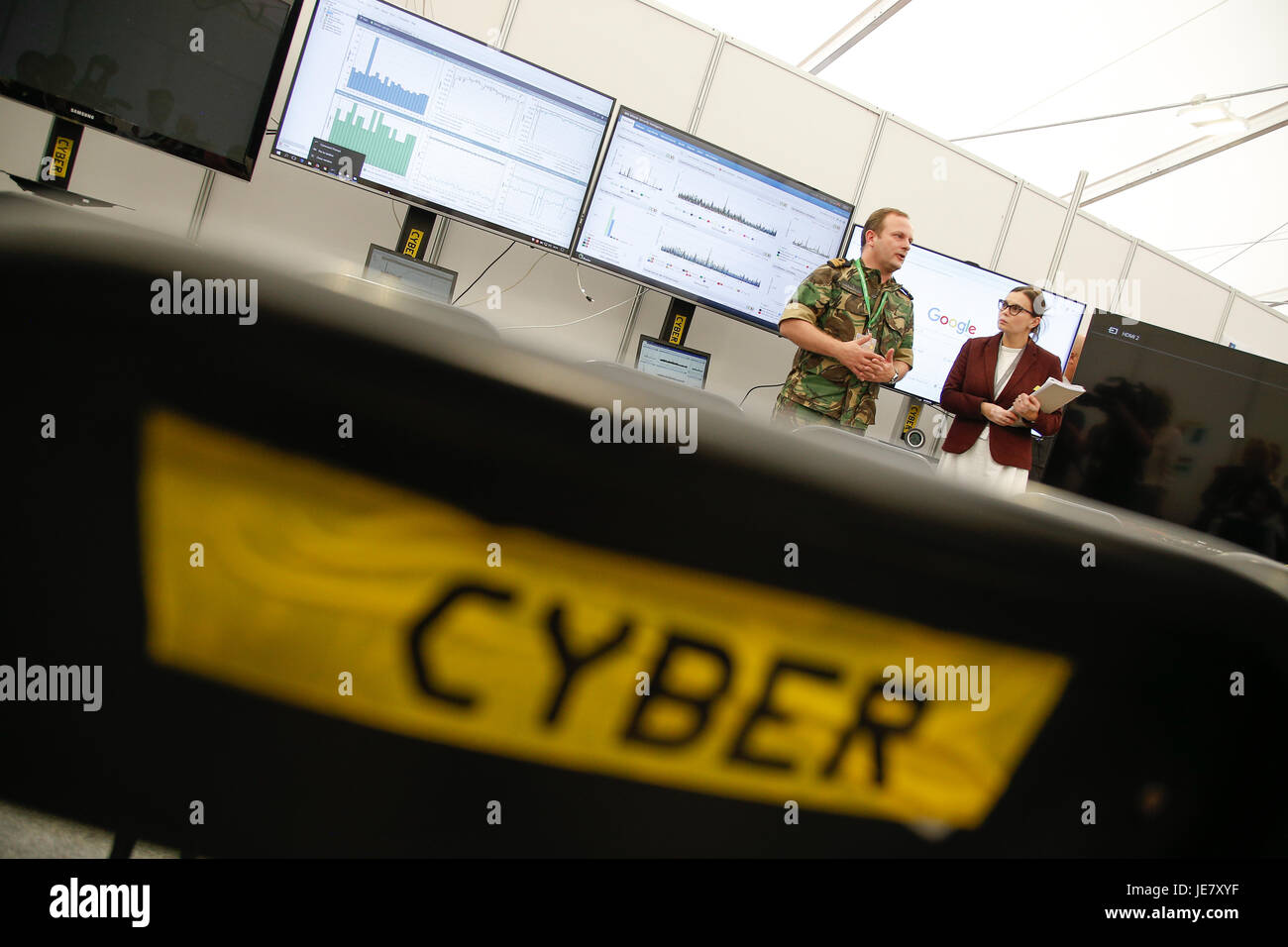 Cyber defense exercise hi-res stock photography and images - Alamy