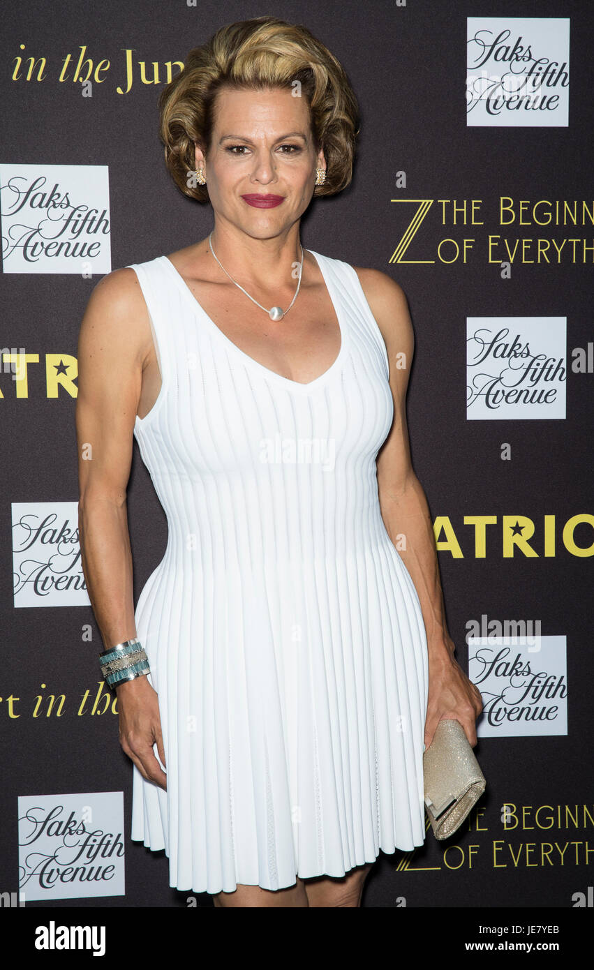 New York, USA. 22nd June, 2017. Actress Alexandra Billings attends Saks ...