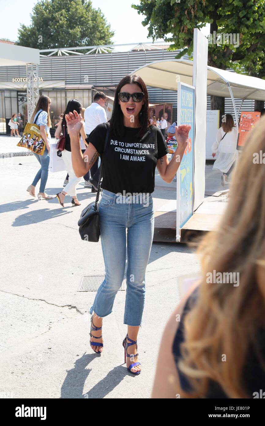 Florence, Pitti Bimbo. Stand Gaialuna / Ronnie Kay. Special Guest ...