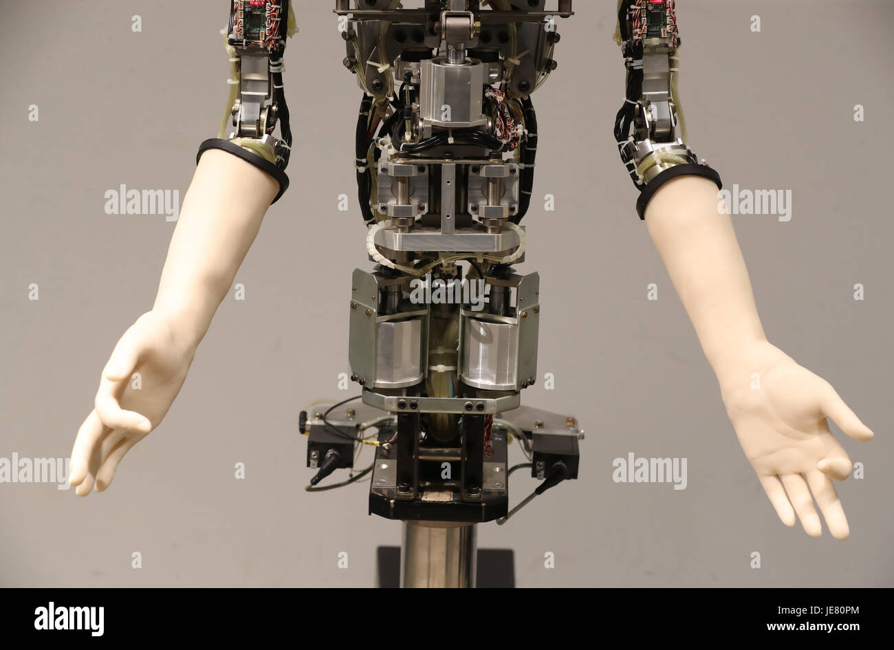 Tokyo, Japan. 22nd June, 2017. The humanoid robot "Alter", developed by ...