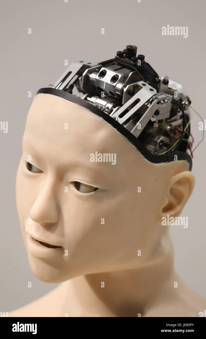 Tokyo, Japan. 22nd June, 2017. The humanoid robot "Alter", developed by ...