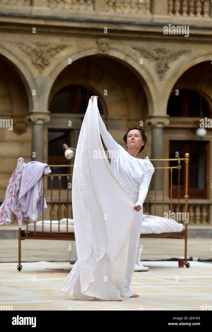 Prague, Czech Republic. 23rd June, 2017. Momentum Thirty-hour dance ...