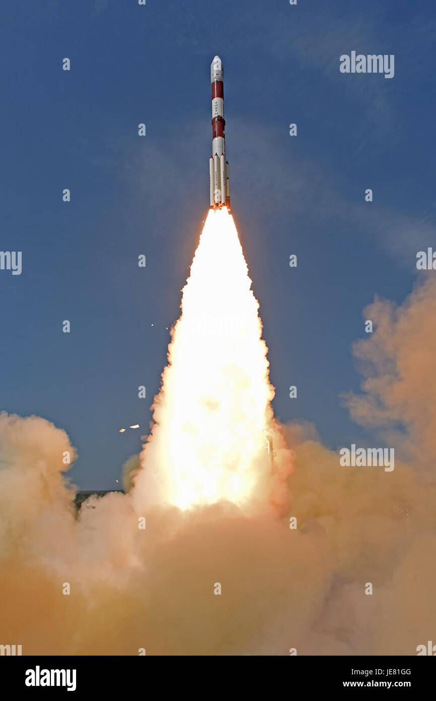 Indian satellite launch vehicle hi-res stock photography and images - Alamy