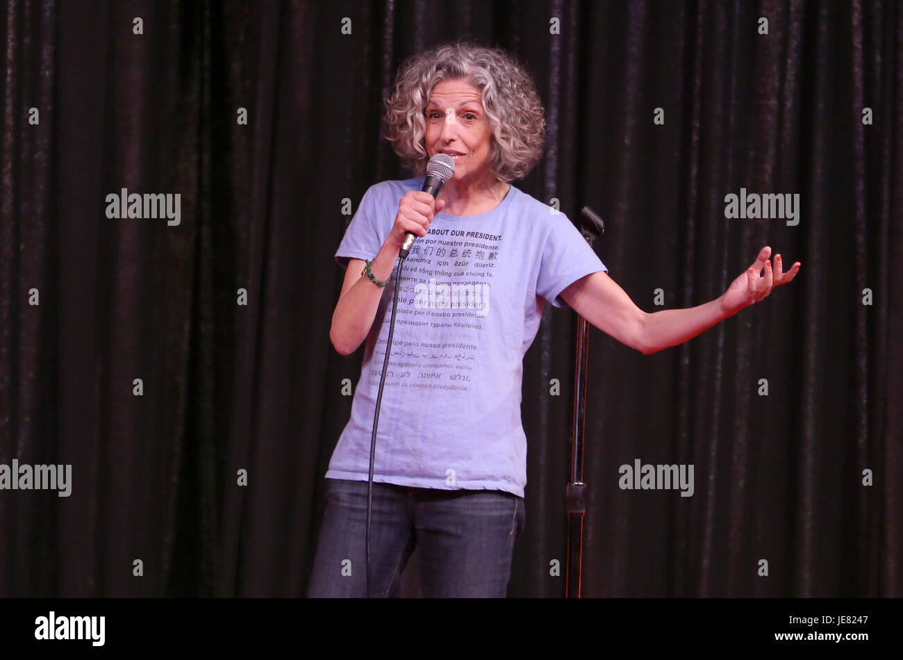 Hollywood, California, USA. 22nd June, 2017. Cathy Ladman, At Face ...