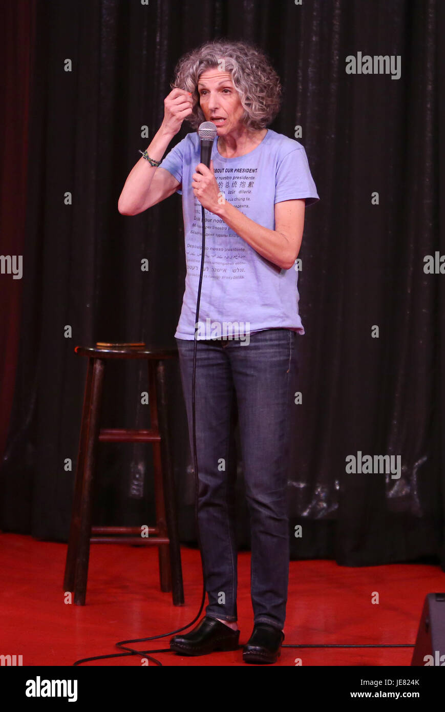 Hollywood, California, USA. 22nd June, 2017. Cathy Ladman, At Face ...