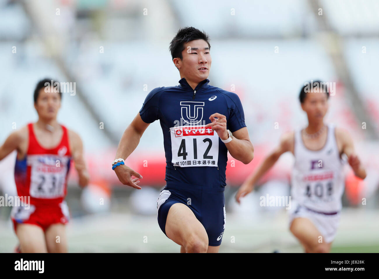 The 101st japan track & field national hi-res stock photography and ...