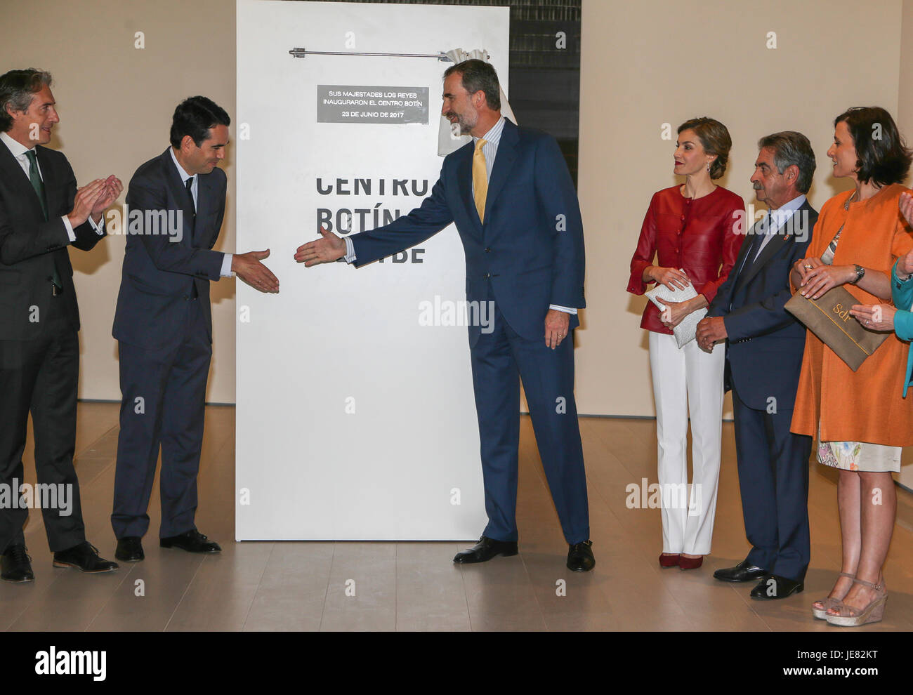 Santander, Spain. 23rd June, 2017. Spanish King Felipe VI and Queen ...