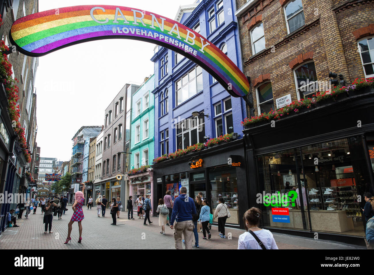 London, UK. 23rd June, 2017. London drag artist Michael Twaits launches ...