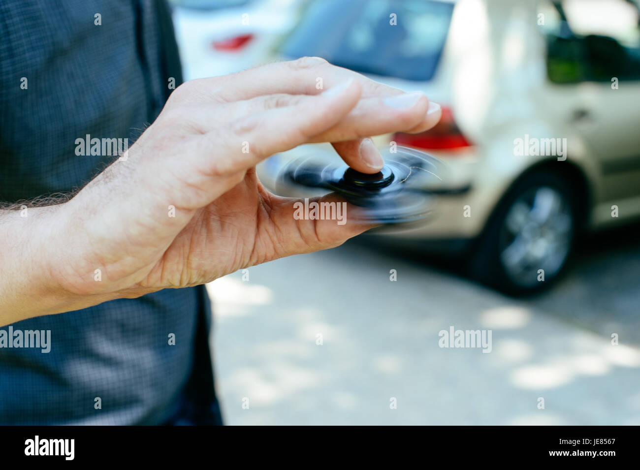 Bad Homburg, Germany. 08th June, 2017. Picture of a Fidget Spinner ...