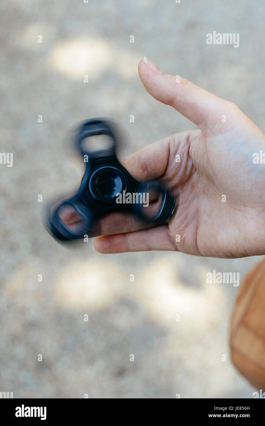 Bad Homburg, Germany. 08th June, 2017. Picture of a Fidget Spinner ...